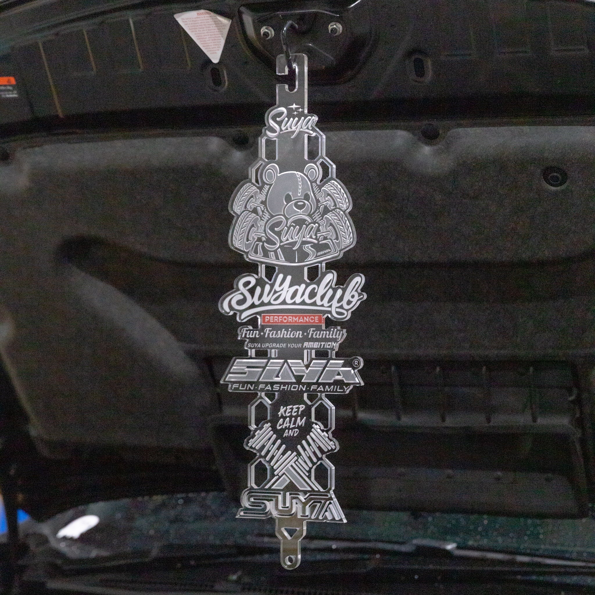 SUYA Engine Bay Acrylic Bonnet Prop For Subaru BRZ/Levorg/WRX & Other ...