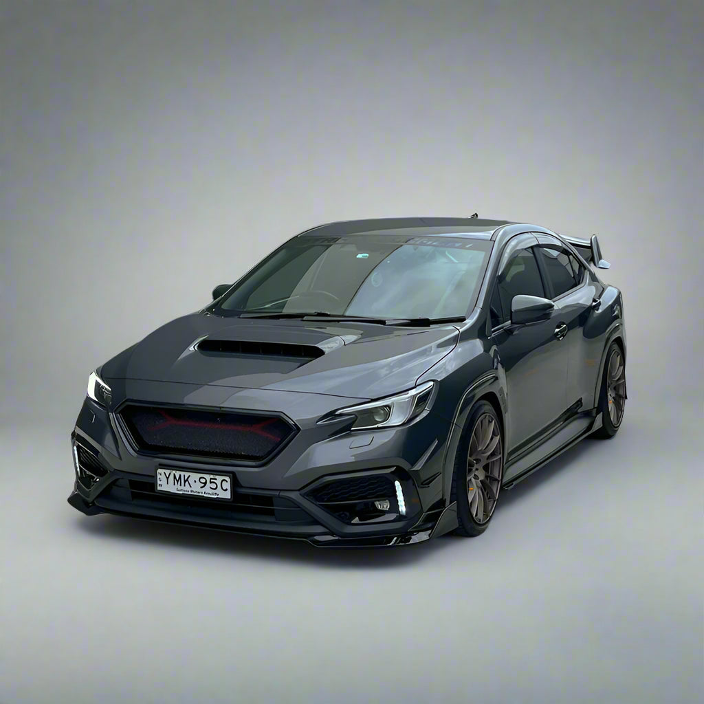 DMAKER STI-Spec V2 Front Lip/Under Spoiler (3-Piece) For 2022+ Subaru ...
