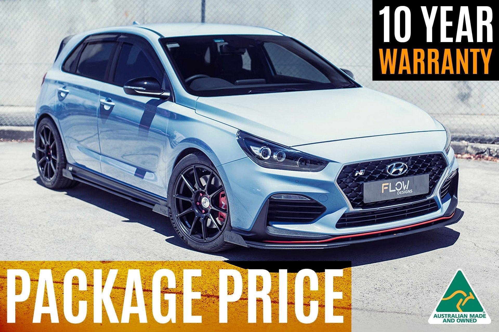 Automodellista | Flow Designs i30N Hatch PD (2018-2020) Full Lip ...