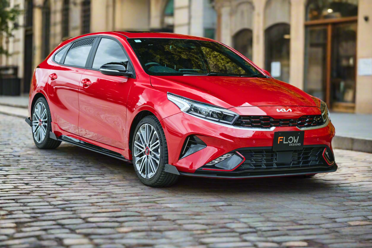 Automodellista | Flow Designs Cerato GT Hatch FL Full Lip Splitter Set