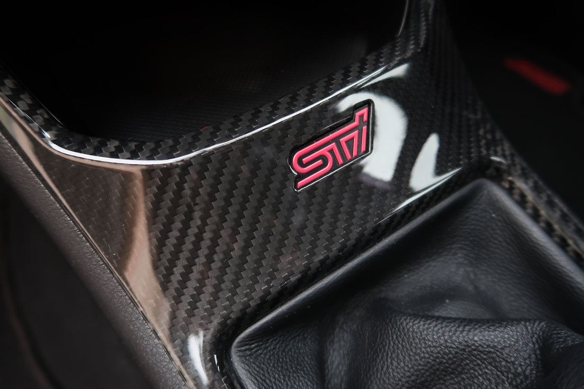 Automodellista Shifter Trim for 2008-2014 Subaru WRX/STI G3 [Carbon Fi